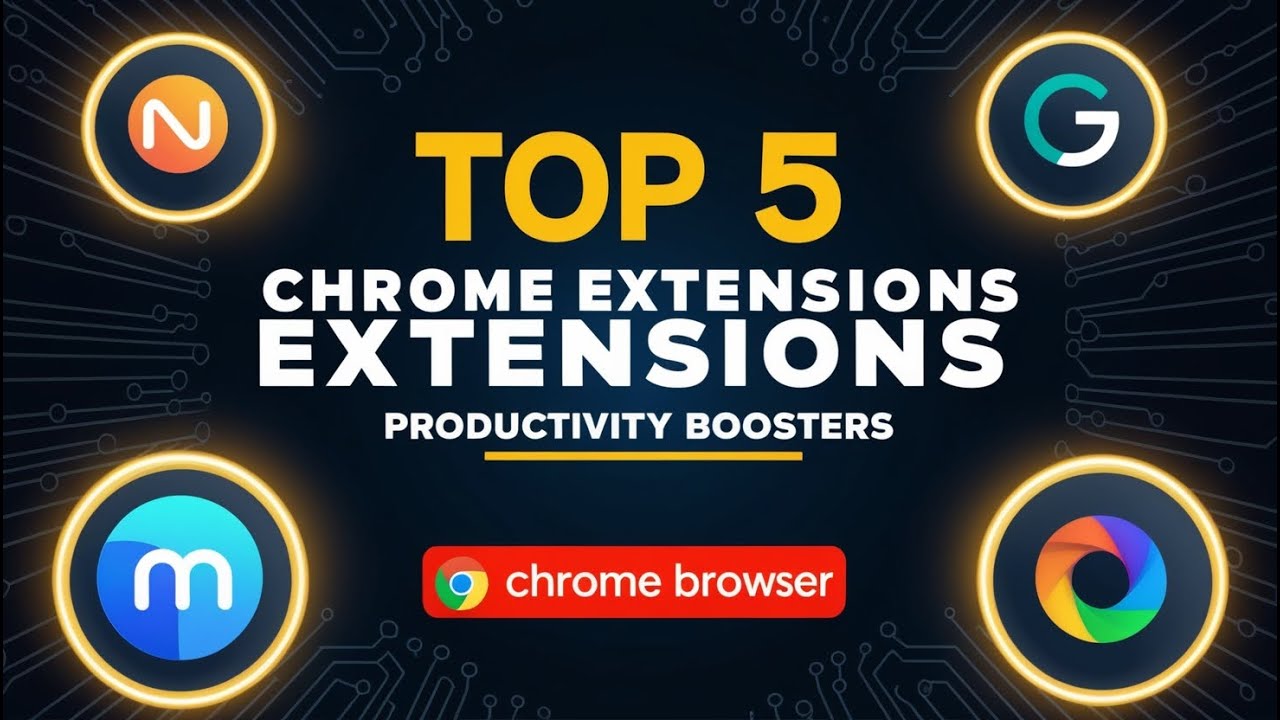 Unleash Your Browser Top 5 Chrome Extensions You Can T Live Without