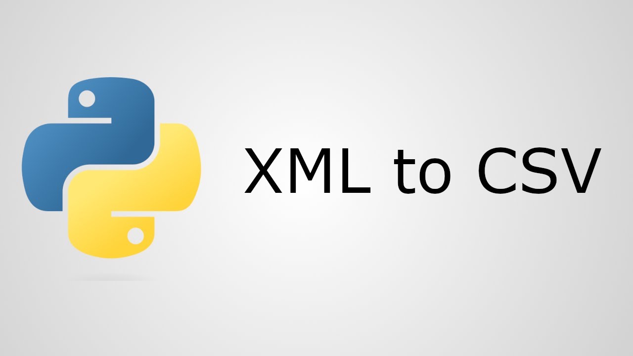 Convert An Xml File To Csv With Python Supports Nested Xml Youtube