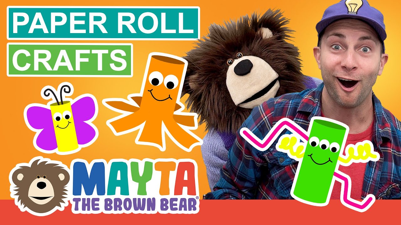 Crafts For Kids Diy Toddler Learning Activities Youtube