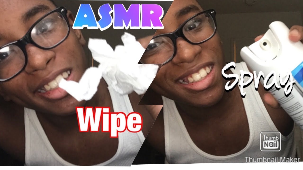 Asmr Wiping рџ And Spraying You With Gloves рџ And Repeating Wipe Word