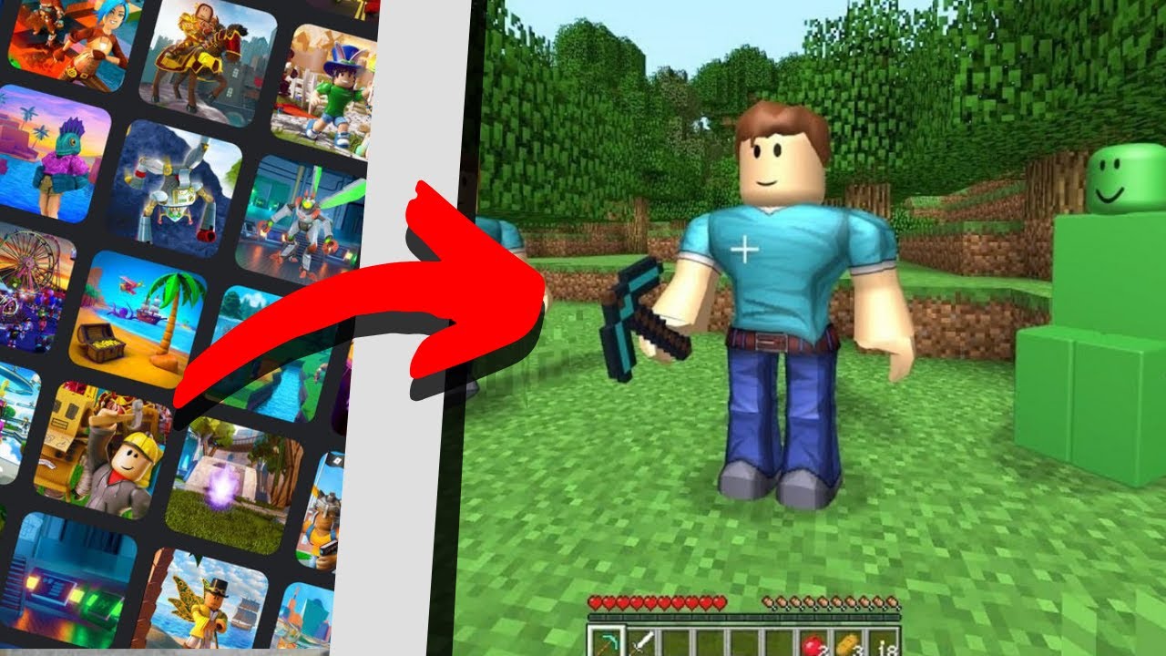 Top 5 Best Roblox Minecraft Games Youtube