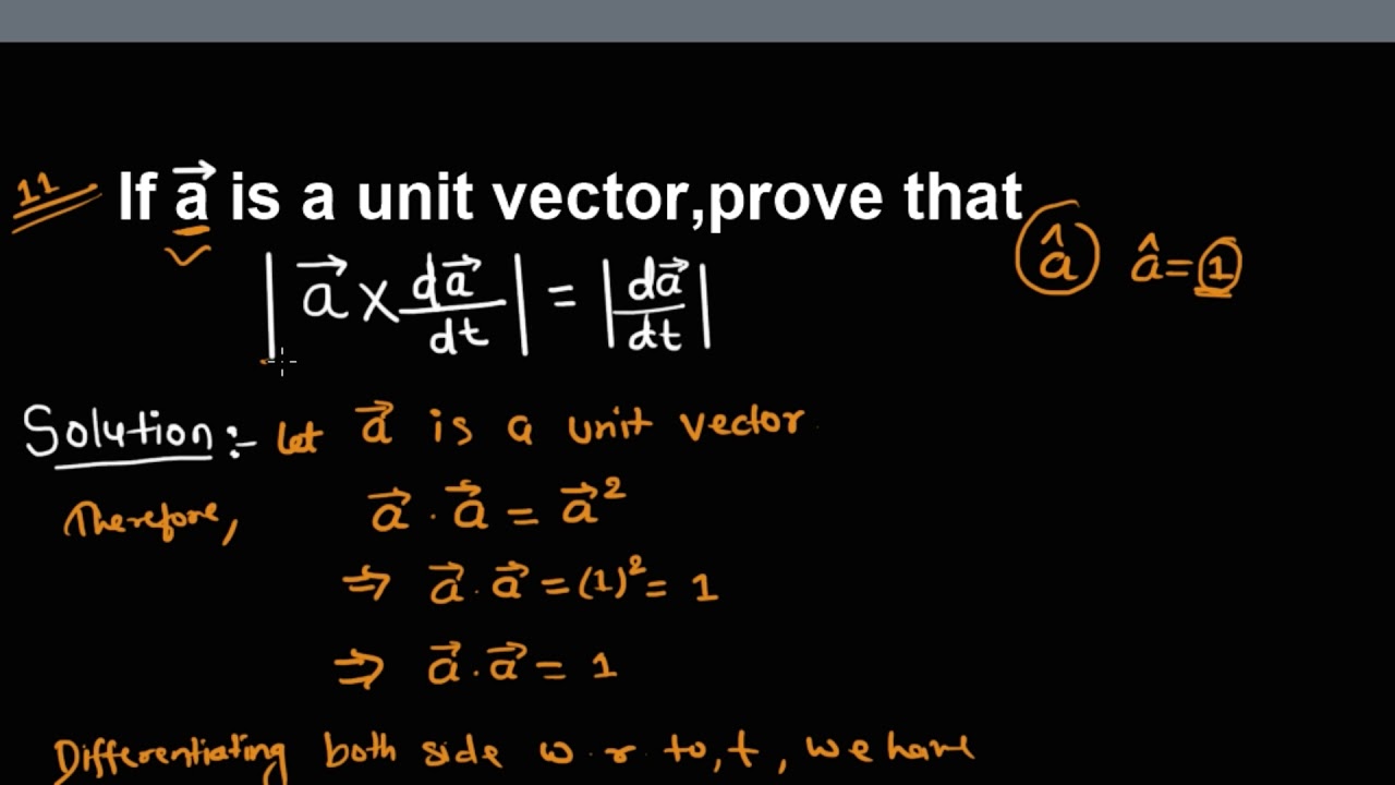 Vector Calculus Vector Differentiation Part 2 Brabu B Sc 2nd