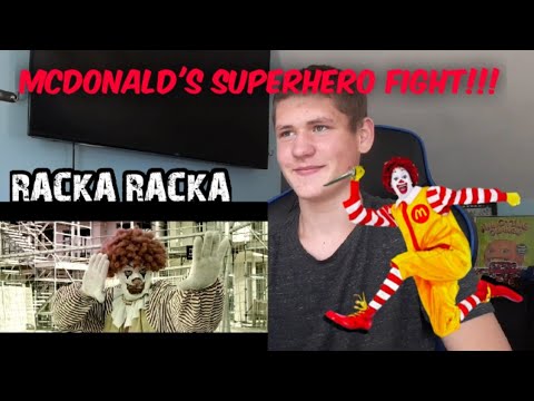 Rwap Reacts To Mcdonald S Superhero Fight By Rackaracka Youtube