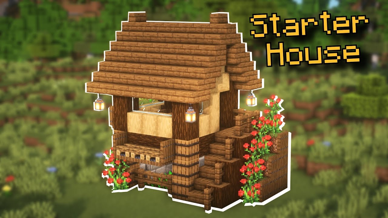 Minecraft Small Starter House Idea How To Build A Small Starter