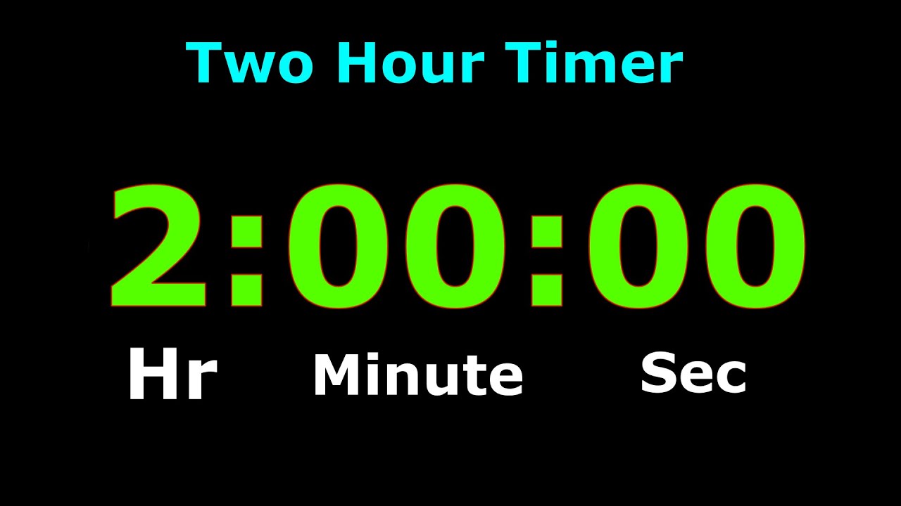 120 Minutes Timer Digital Clock 120 Minutes Alarm 120 Minutes