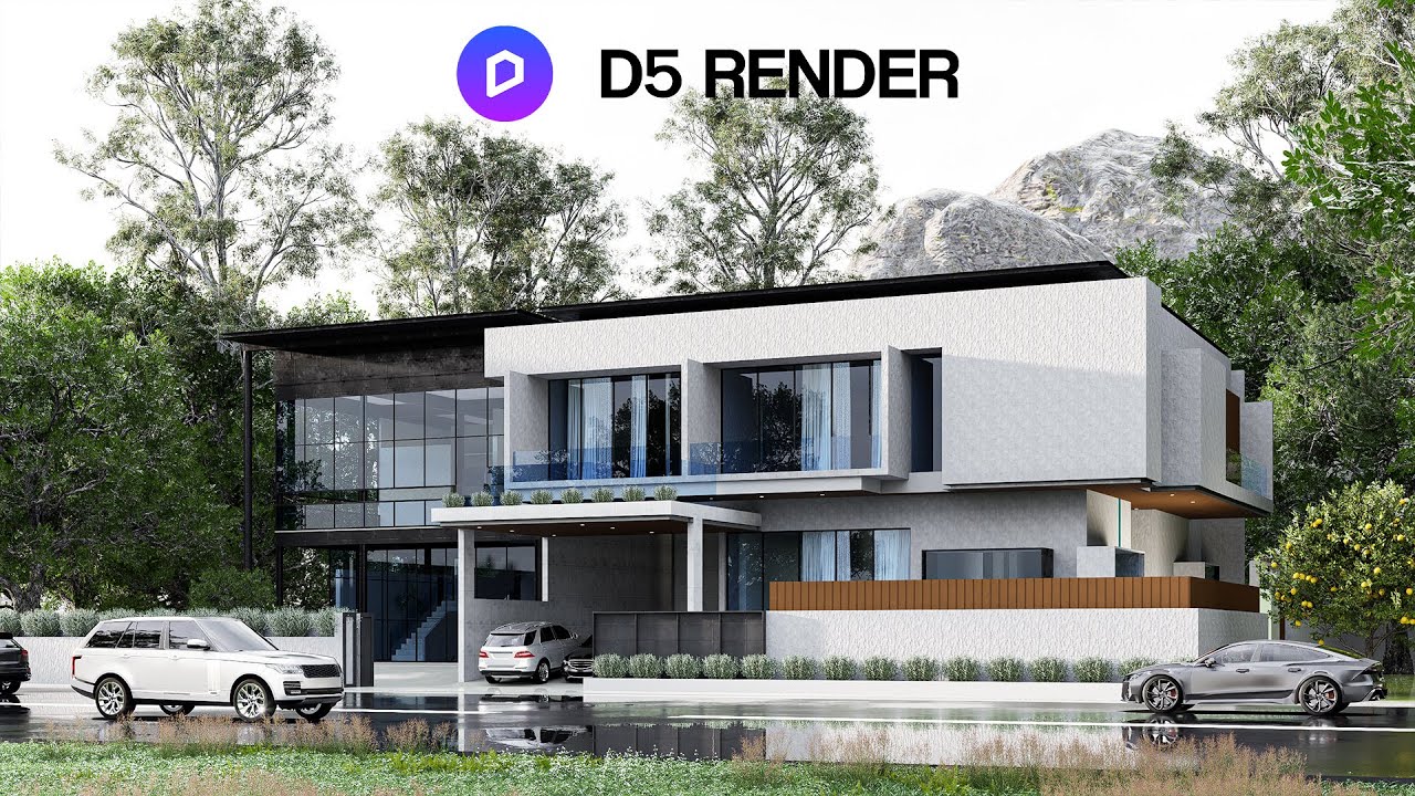 D5 Render Tutorial Exterior Youtube