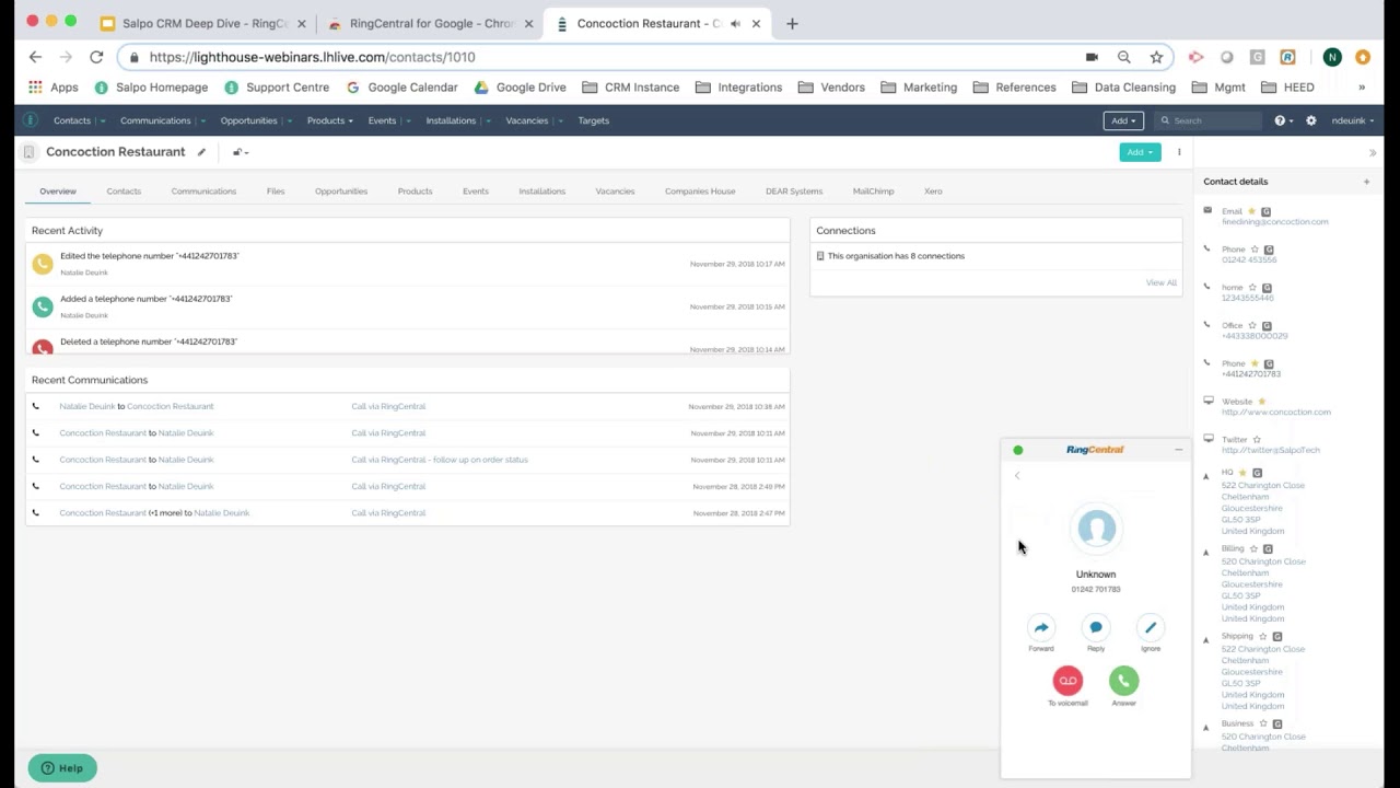 Ringcentral Integration Youtube