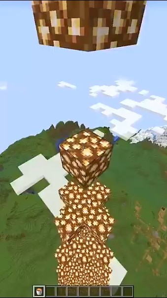 Minecraft Biggest Cobblestone Tower Hack Youtube