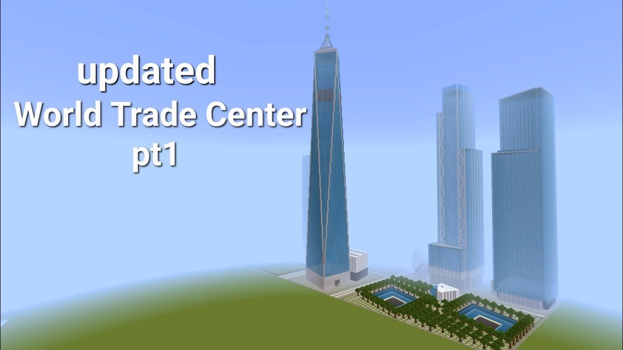 How To Build The World Trade Center Minecraft Tutorial Part 1 Youtube