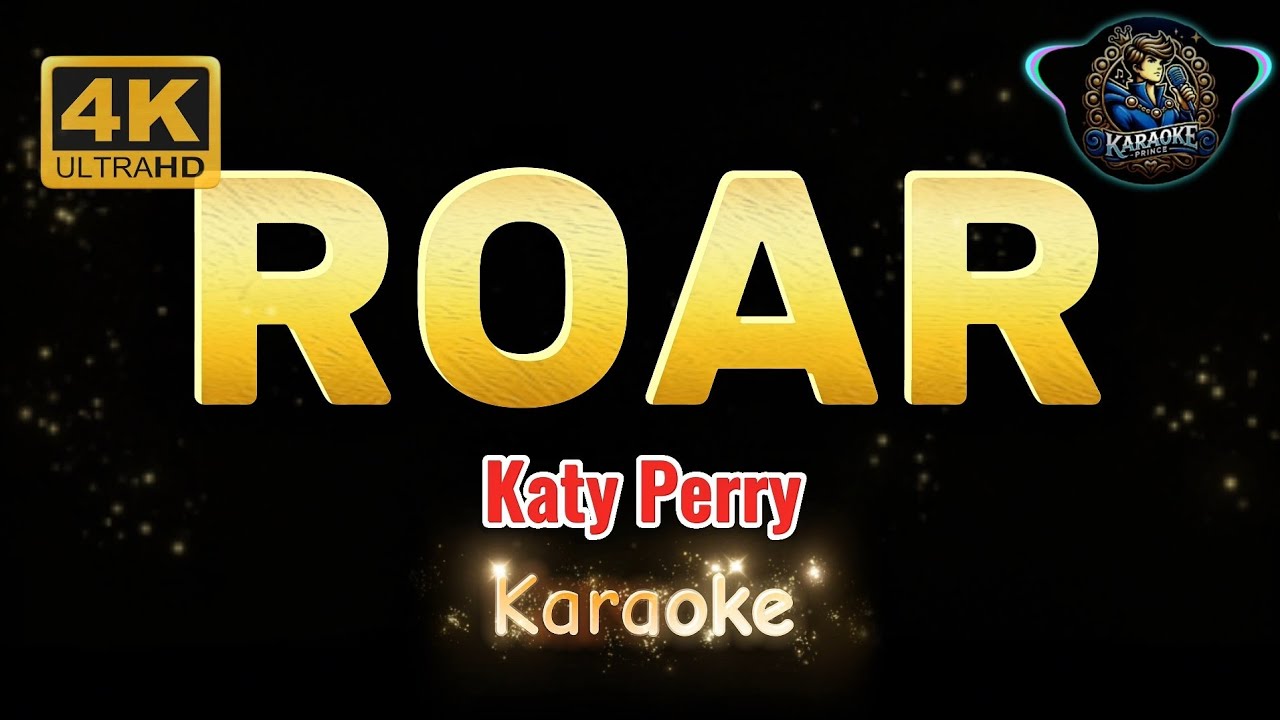 Roar Katy Perry Karaoke Version Youtube
