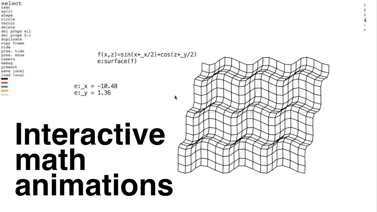 Math And Animation Tool Tutorial Youtube