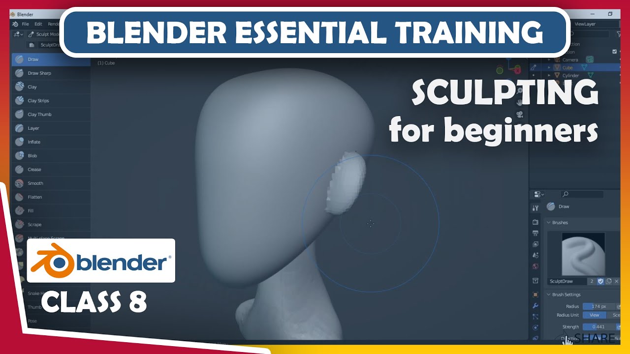 Blender Sculpting Tutorial At Natalie Hawes Blog