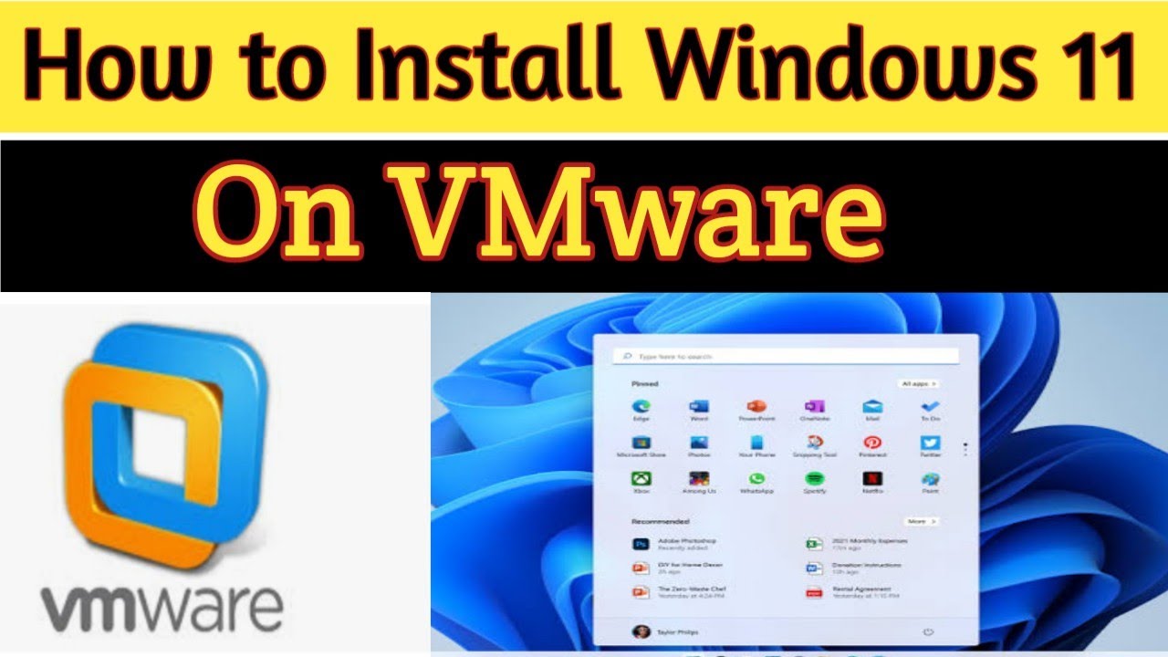 How To Install Windows 11 On Vmware Virtual Machine Youtube - NBKomputer