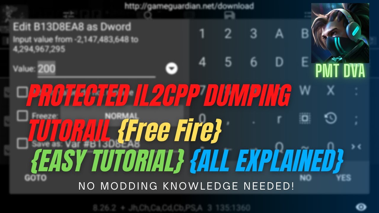 Protected Il2cpp Dumping Tutorial Free Fire Youtube