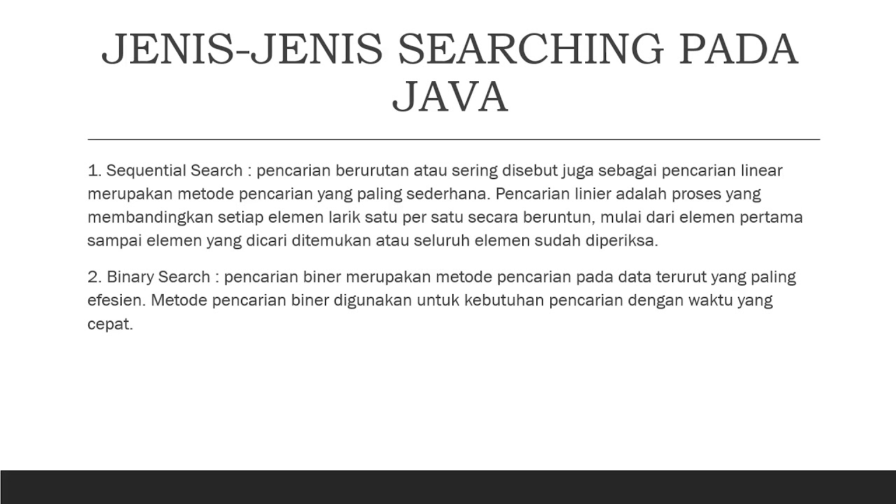 Searching Java Youtube