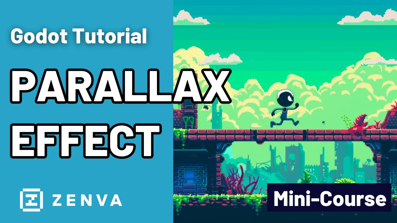 Parallax Effect In 10 Minutes Godot 4 Youtube