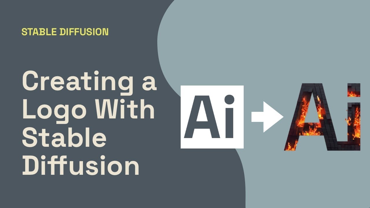 Creating Logos With Stable Diffusion Workflow Walkthrough Youtube