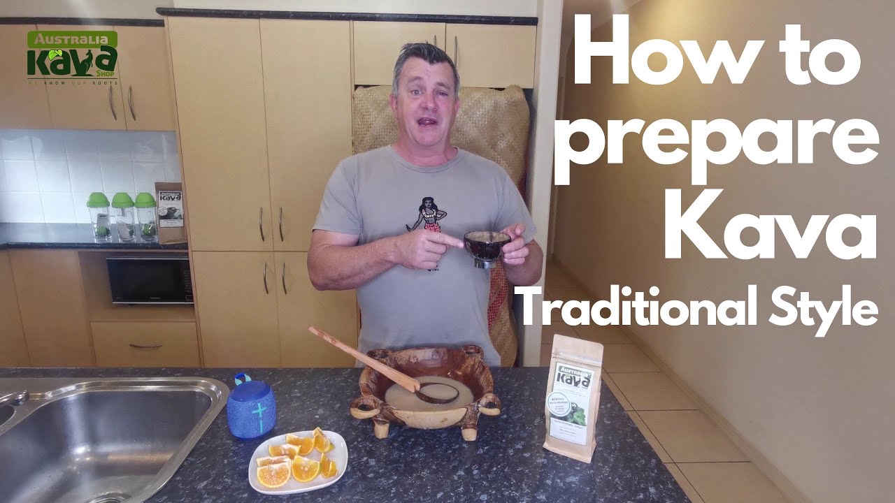 How To Prepare Kava Traditional Stael Youtube