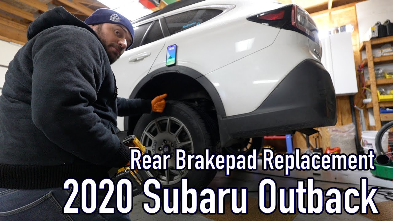 2020 Subaru Outback Rear Brake Pad Replacement