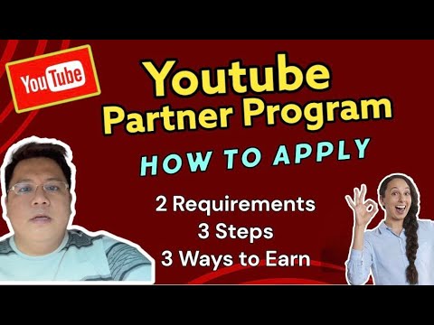 How To Apply To The Youtube Partner Program 2 Requirements 3 Steps