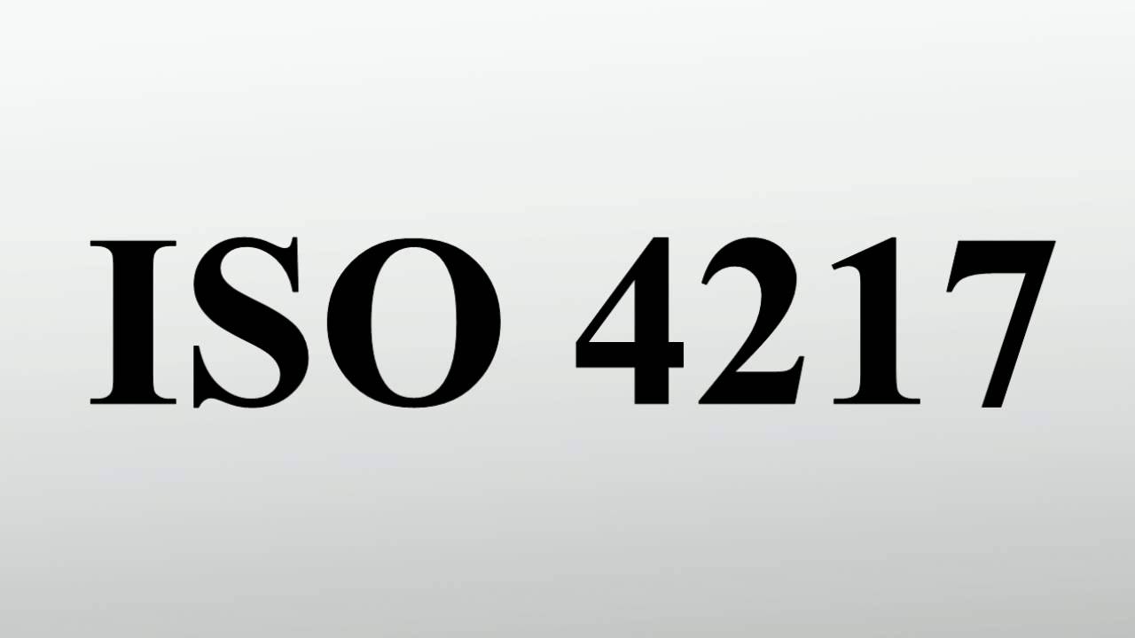 Iso 4217 Youtube