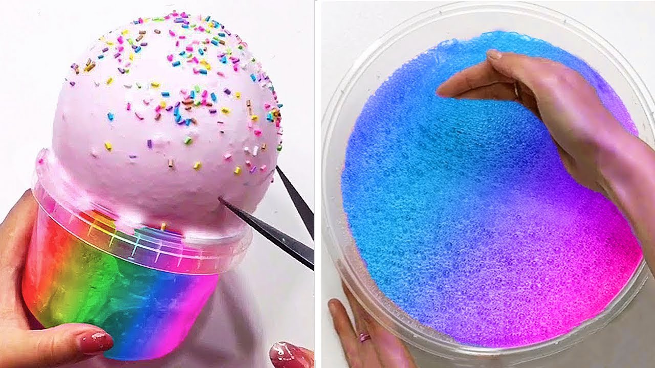 Satisfying Slime Asmr Relaxing Slime Videos 960 Youtube