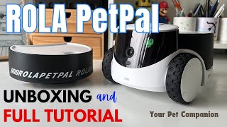 2024 Enabot Rola Petpal Unboxing Set Up Testing Full App Tutorial Treat ...