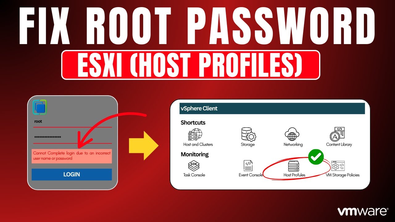 Esxi Root Password Reset Made Easy The Real Host Profile Method Every