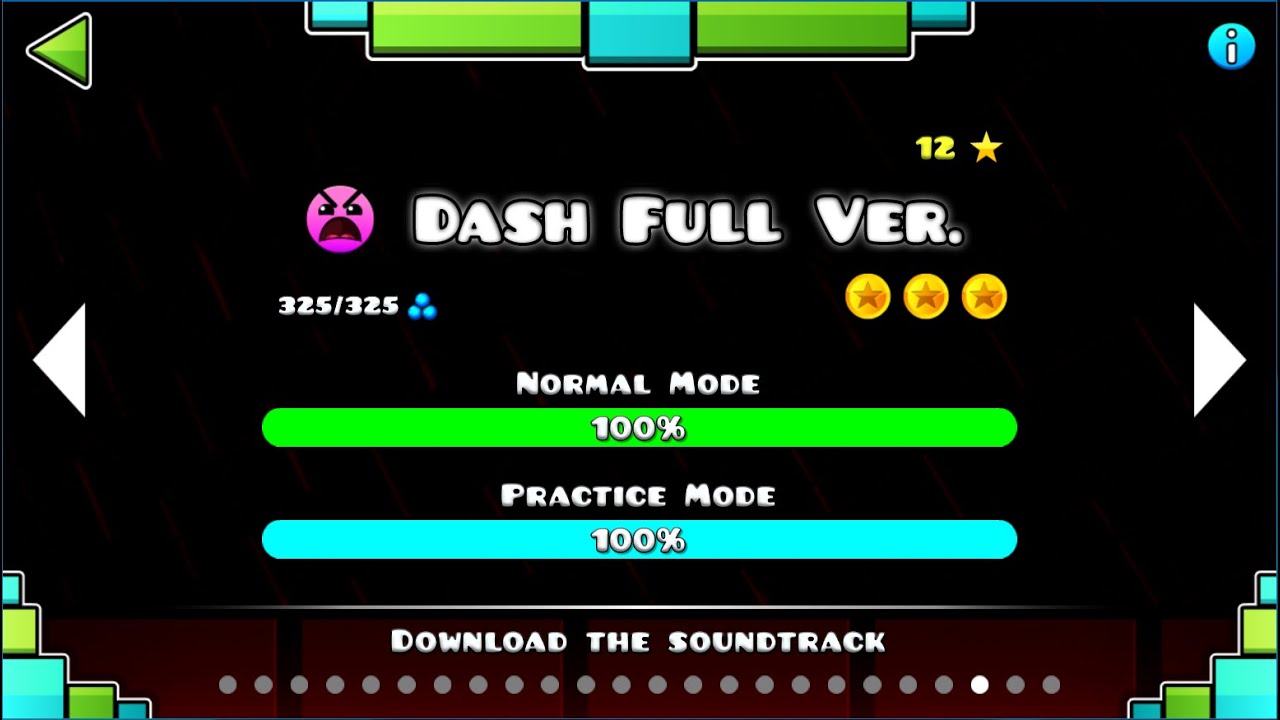 Dash Full Version 100 Xxl Level By Switchstepgdyt Mathicreatorgd