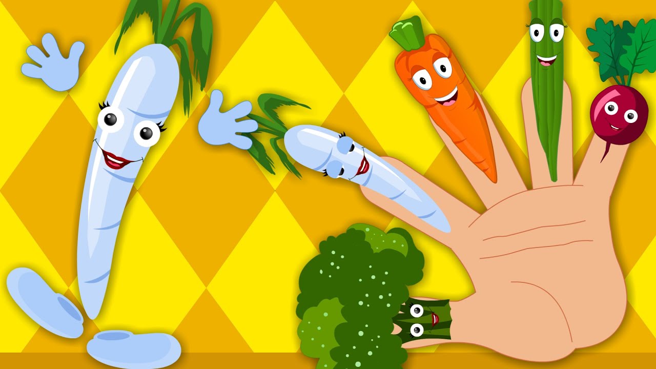 Finger Family Vegetable Finger Family Youtube