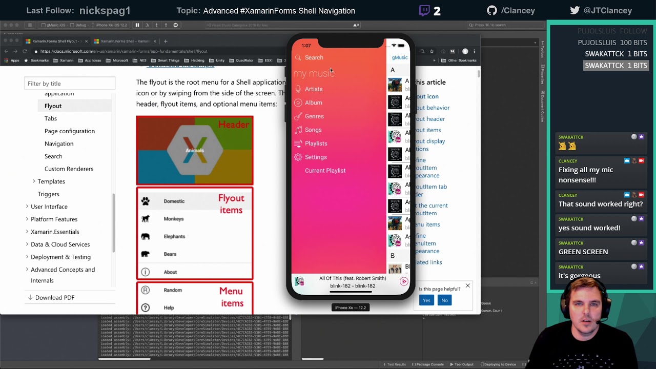 Xamarin Forms Complex Shell Navigation 5 30 2019 Youtube