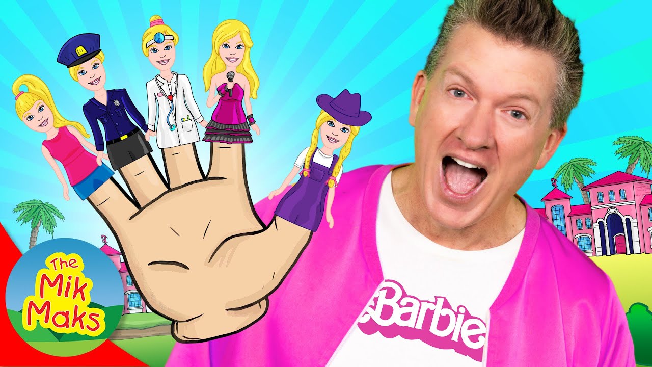 Barbie Finger Family More Kids Songs Nursery Rhymes The Mik