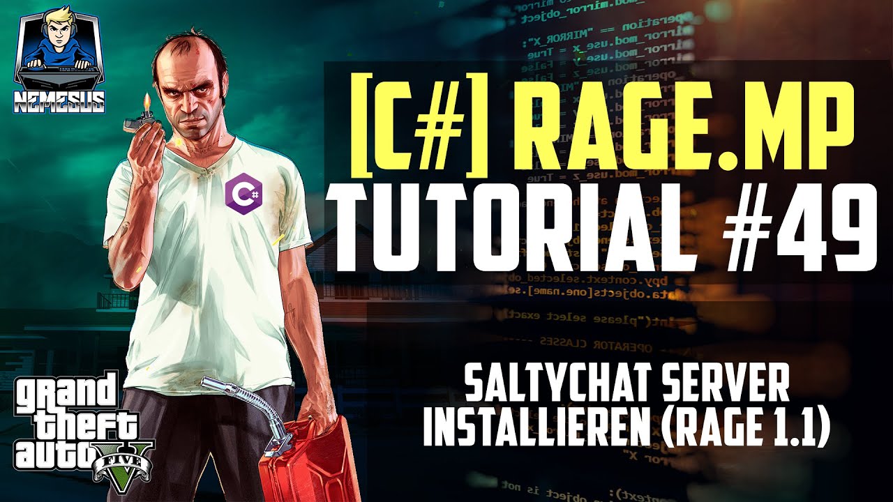 Ragemp Scripting Tutorial 49 Saltychat Server Installieren Rage 1 1