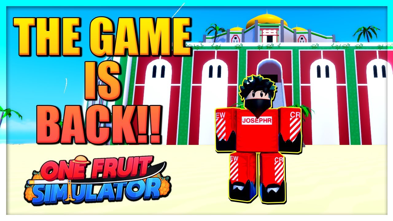 One Fruit Simulator Is Back Youtube