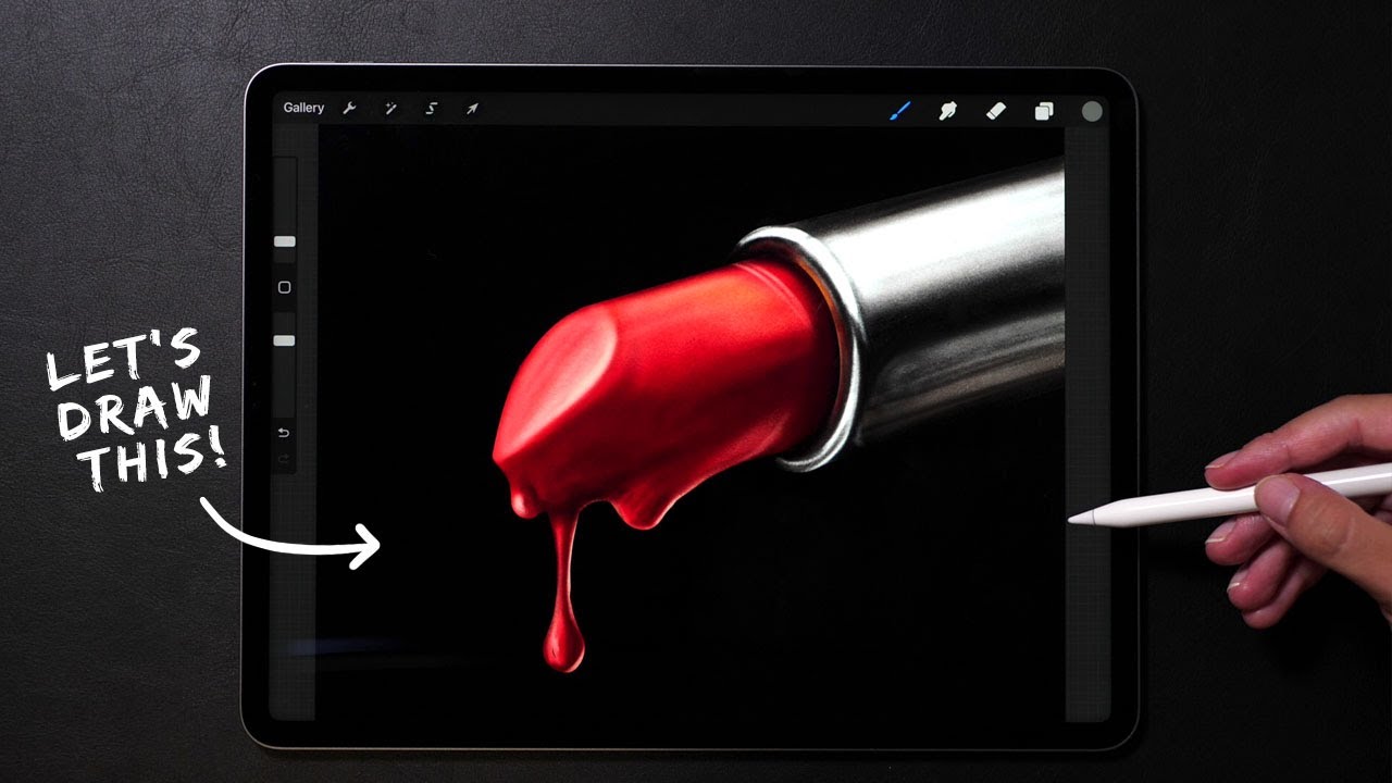 Drawing Realistic рџ рџ My Procreate Digital Drawingtechnique Youtube