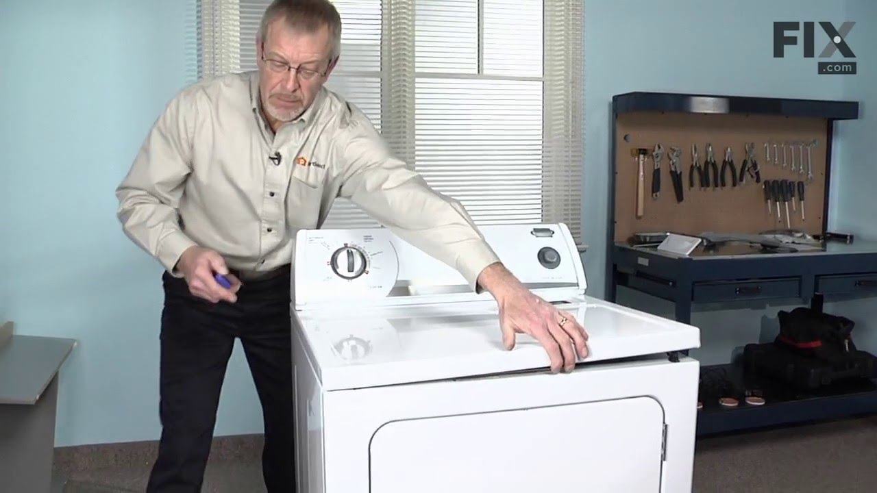 Kenmore Dryer Repair How To Replace The Multi Rib Belt 92 1 4