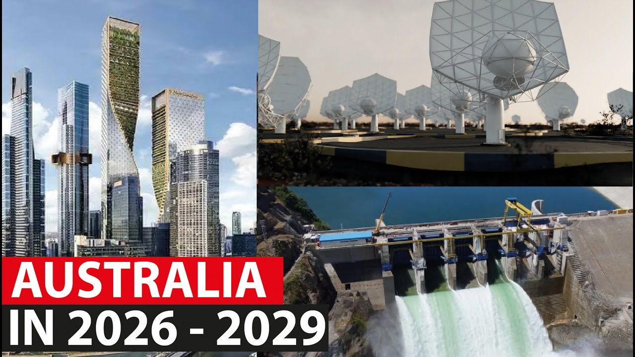 Top 3 Biggest Megaprojects In Australia 2026 2029 Youtube