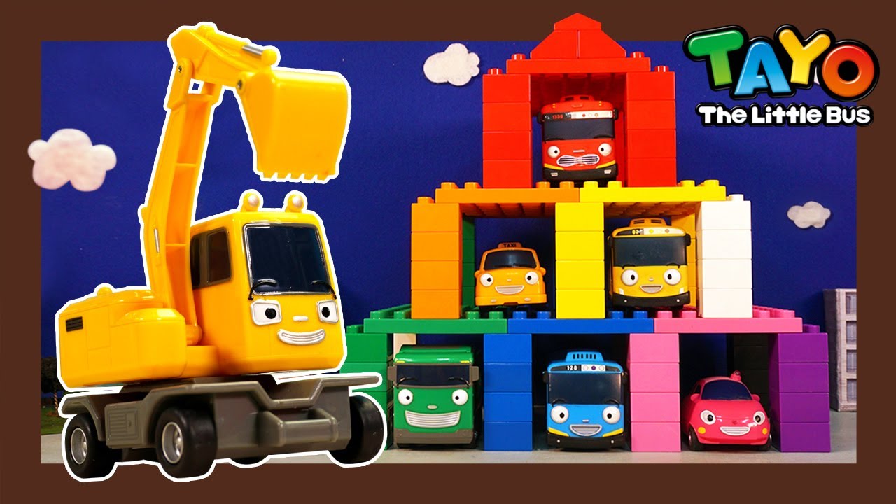 Tayo Kendaraan Berat Mainan L 65 Kendaraan Berat Tayo Lego Mainkan S3