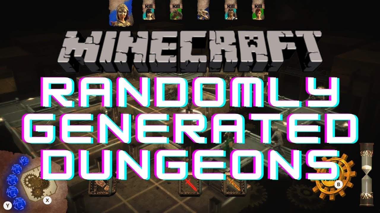 Minecraft Random Dungeon Generation Showcase Youtube