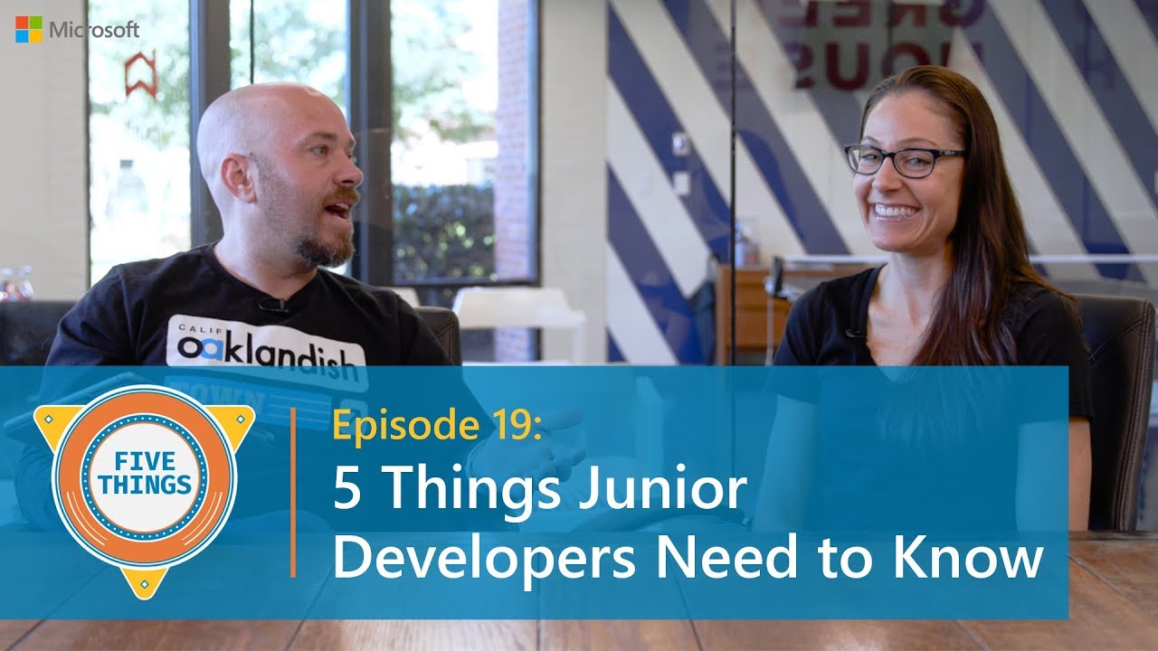Fivethings Junior Developers Need To Know Youtube