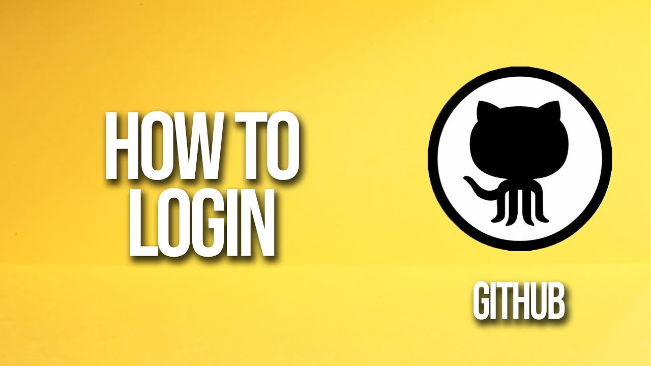 How To Login Github Tutorial Youtube