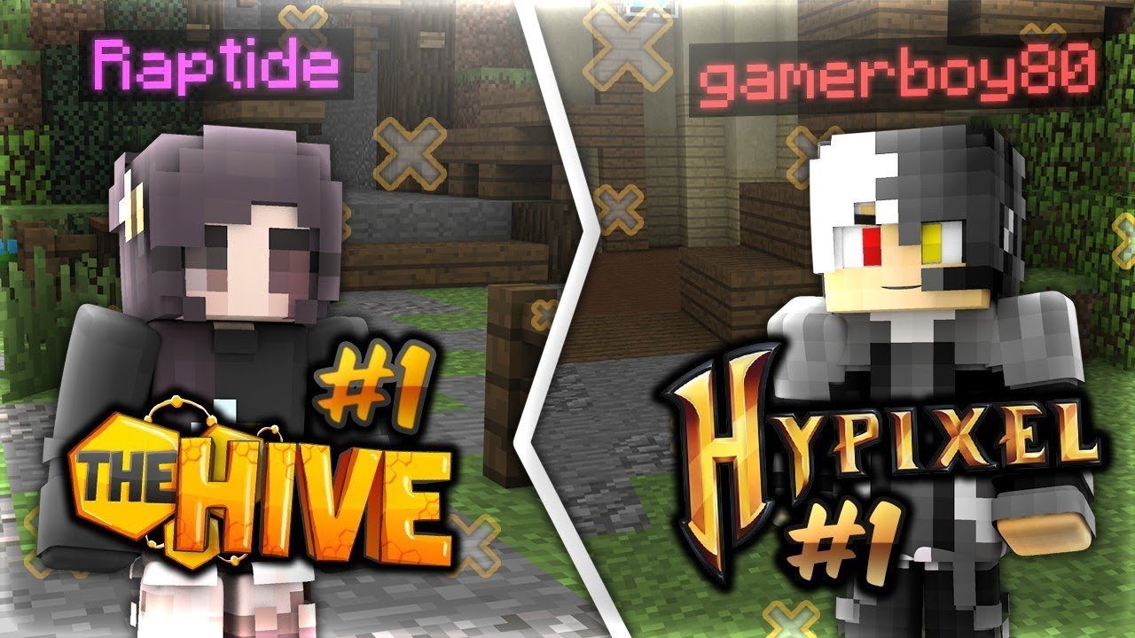 1 Hypixel Bedwars Player Meets 1 Hive Bedwars Player Youtube