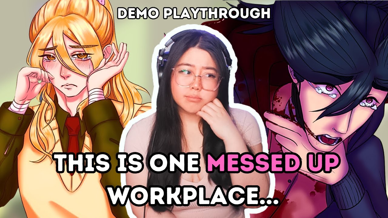 Every Guy I Crush On Gets Hurt Office Crush Dating Simulator