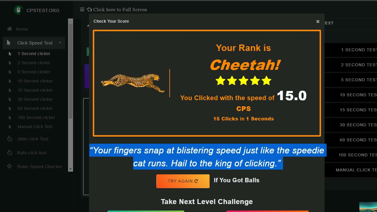 Cps Test Youtube