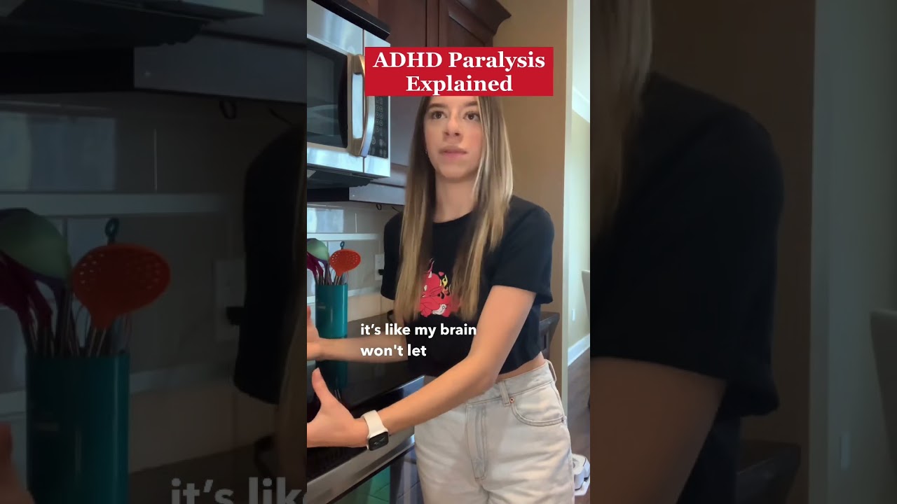 Adhd Paralysis Explained Shorts Adhd