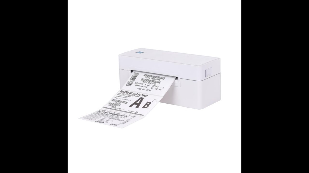How To Print Shipping Labels Printer Youtube