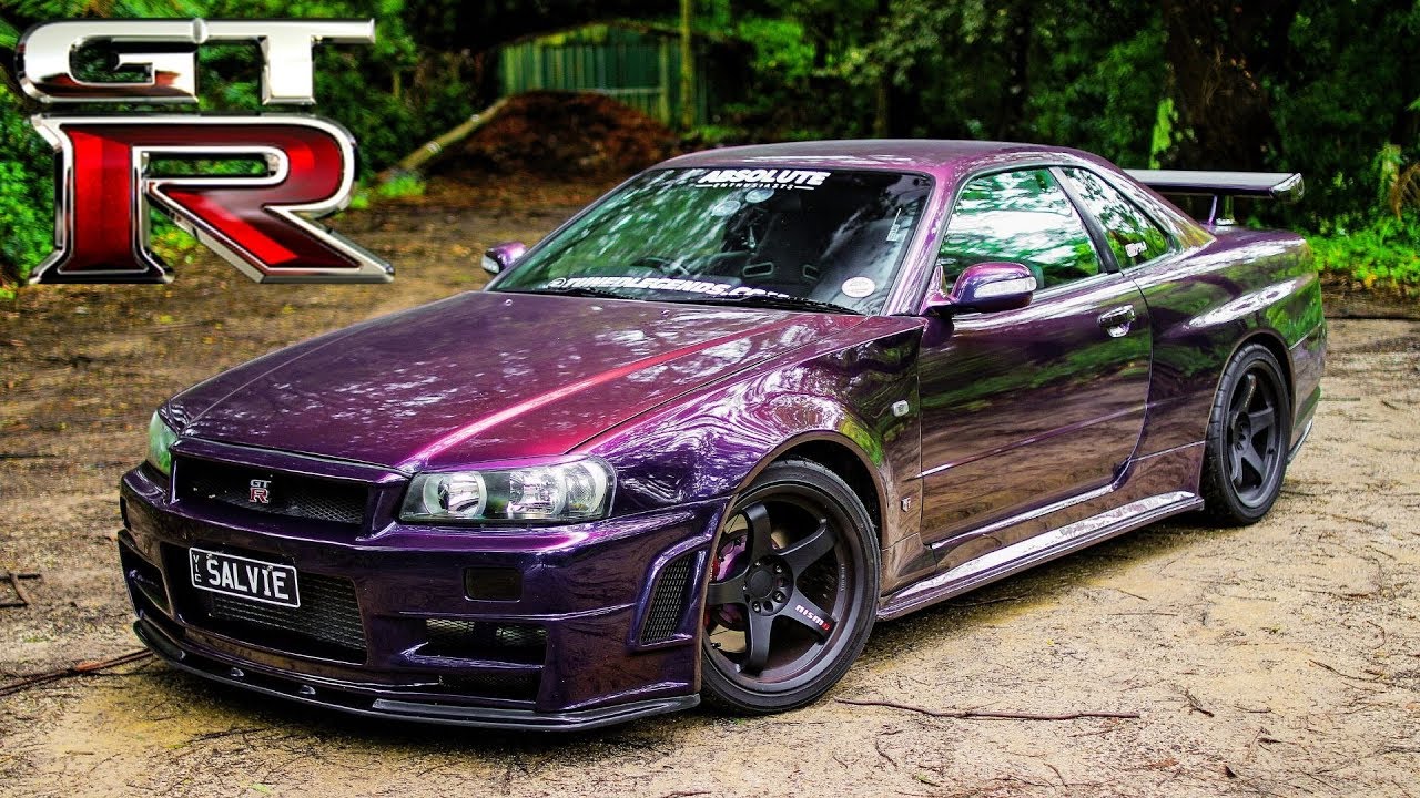 50 1999 Nissan Skyline Gtr R34 V Spec Midnight Purple 265567