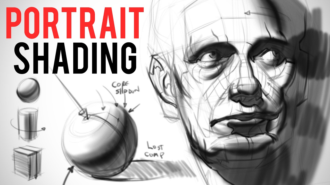 Constructing And Shading The Face Youtube