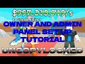 Admin Panel Steal A Brainrot Uncopylocked Roblox Studio Scripting ...