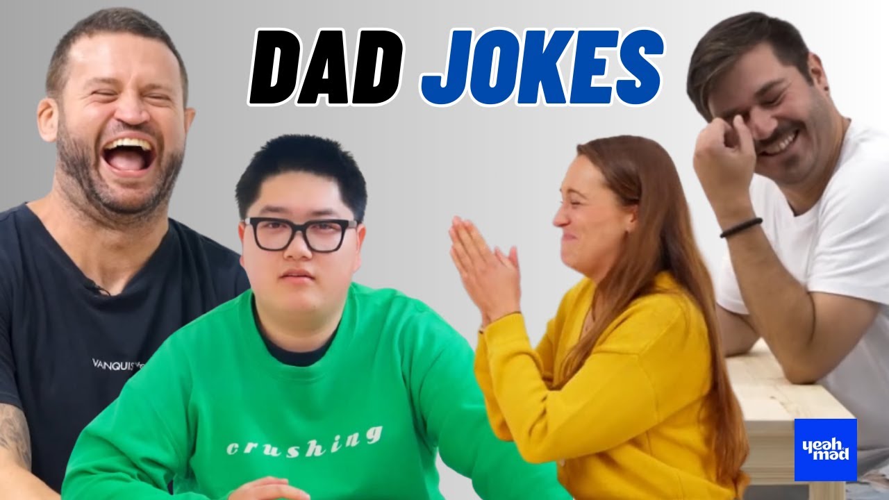Dad Jokes Try Not To Laugh Yeahmad Dad Jokes Compilations Youtube
